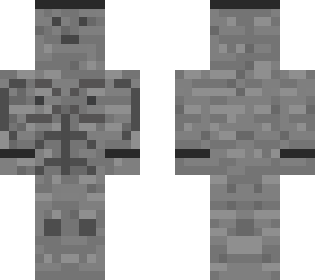 buff stone with baby face | Minecraft Skin