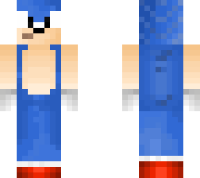 classic sonic | Minecraft Skins