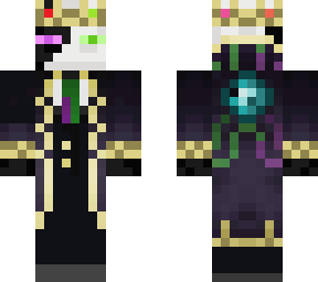 Enderman King Void Corrupt Phase 3 | Minecraft Skin