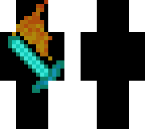 Fire Aspect sword | Minecraft Skin
