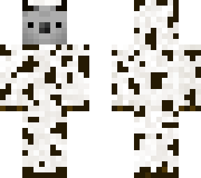 koala pajamas cow | Minecraft Skin
