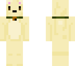 Lucky with a collar | Minecraft Skin