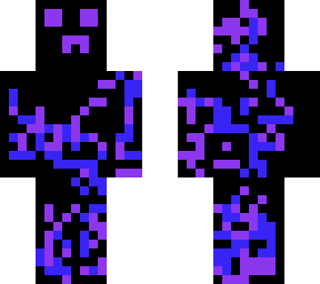 purple creeper | Minecraft Skin