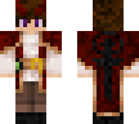 purple eye variant | Minecraft Skin