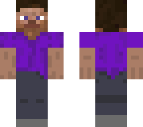 Purple Steve (Classic Outfit) | Minecraft Skin
