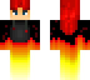 Red Fire | Minecraft Skin