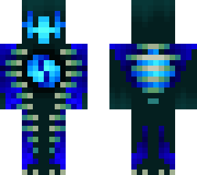 Sculk Tendril Hypnotic | Minecraft Skin