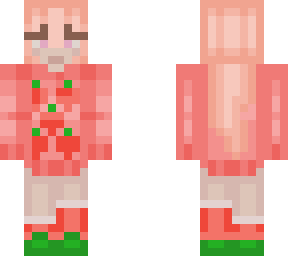 softie strawberry girl | Minecraft Skin