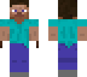 Steve With Guns | Minecraft Skin