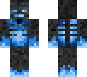 Wither Blue Flame | Minecraft Skin