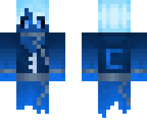 Blue Ghost | Minecraft Skin