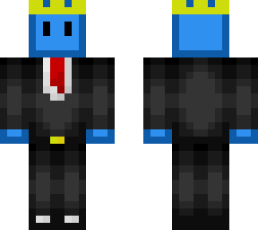 blue tuxedo | Minecraft Skin