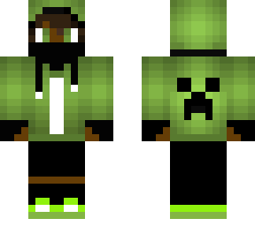 Creeper Hoodie | Minecraft Skin