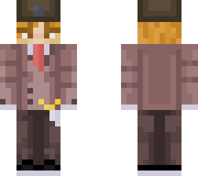 formal boy welldressed chain tie | Minecraft Skins