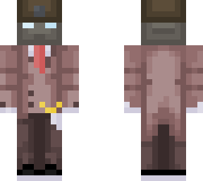 robot futuristic assassin killer formal attack | Minecraft Skins