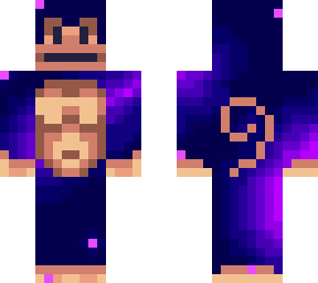 Galaxy Monkey | Minecraft Skin