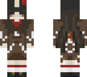 Hu Tao Skin | Minecraft Skin