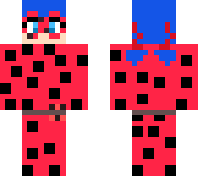 Lady Bug Minecraft Skins