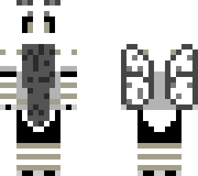 Light Fluffy Moth :D (V3) | Minecraft Skin