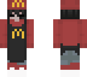 minecraft oufit mcdonalds | Minecraft Skins