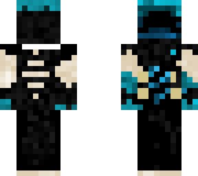 Minecraft Warden [Back is front] | Minecraft Skin