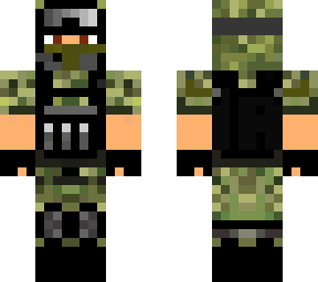 My version of a soilder | Minecraft Skin