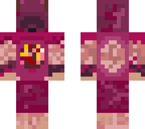 Pink warden | Minecraft Skin