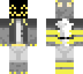 Protogen with tail | Minecraft Skin