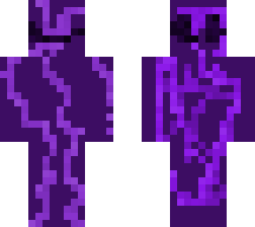 PURPLE LIGHTNING GOD | Minecraft Skin