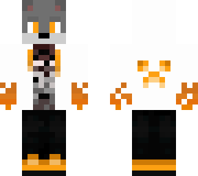 skin de lobo con remera | Minecraft Skin