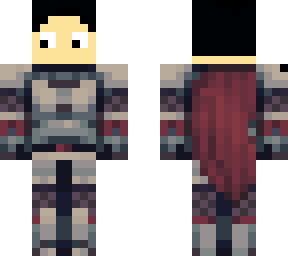 The knight without a helmet | Minecraft Skin