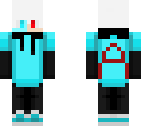 Adam Half Corrupted | Minecraft Skin