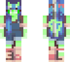 alien girl | Minecraft Skins