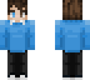 Blurw/ collar & horns | Minecraft Skin