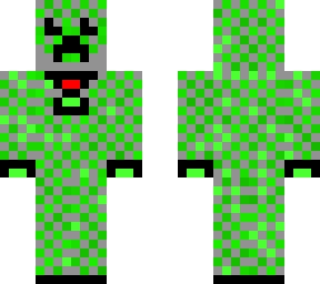 Chain Armor/ Warrior Creeper Skin | Minecraft Skin