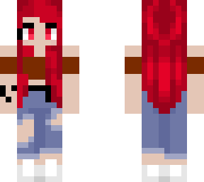 girl redhair chica pelirroja | Minecraft Skins