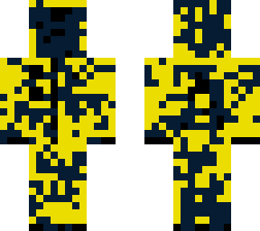 corrupted async hazmat suit | Minecraft Skin