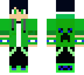 Green Eystreem | Minecraft Skin