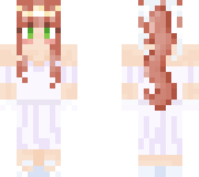 monika wedding dress | Minecraft Skin