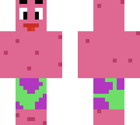 patrick spongebob | Minecraft Skins
