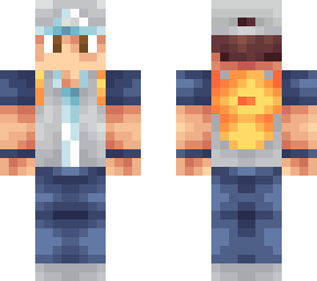 Pokemon Trainer Minecraft Skins