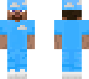 Sky Steve | Minecraft Skin