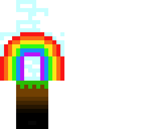 The rainbow realm (READ DESC) | Minecraft Skin