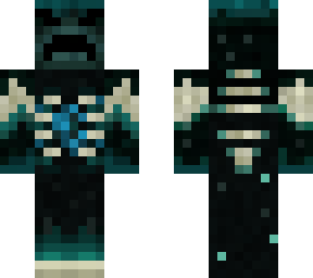 Warden Reimagined (Alternate 1) | Minecraft Skin