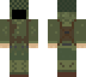 ww2 helmet hood soldier | Minecraft Skins