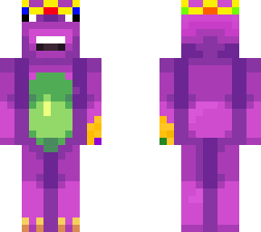 Barney has infinity Gaulet | Minecraft Skin