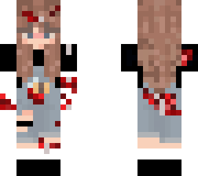 bee clothes dead girl | Minecraft Skin