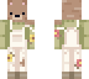 Cottagecore Emmyb3ar :) | Minecraft Skin