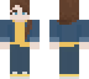 Denim Jacket skin | Minecraft Skin