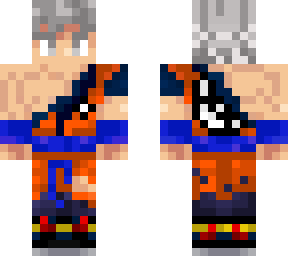 Goku UI | Minecraft Skin